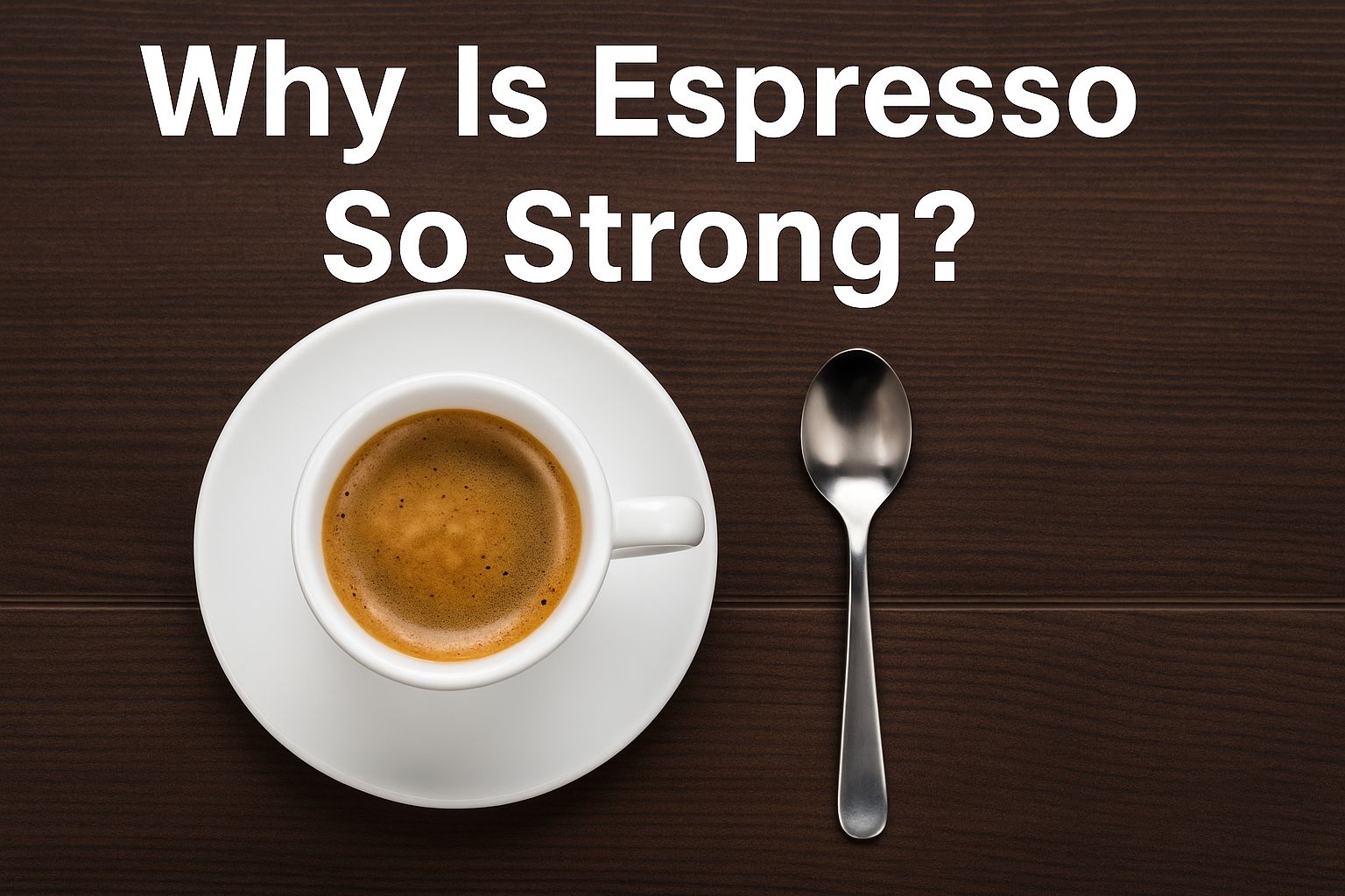 Why Is Espresso So Strong? - Our Coffee Corner